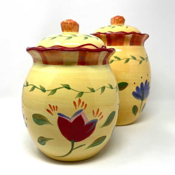 Pfaltzgraff | Kitchen | Pfaltzgraff Napoli Pattern Hand Painted Ceramic ...